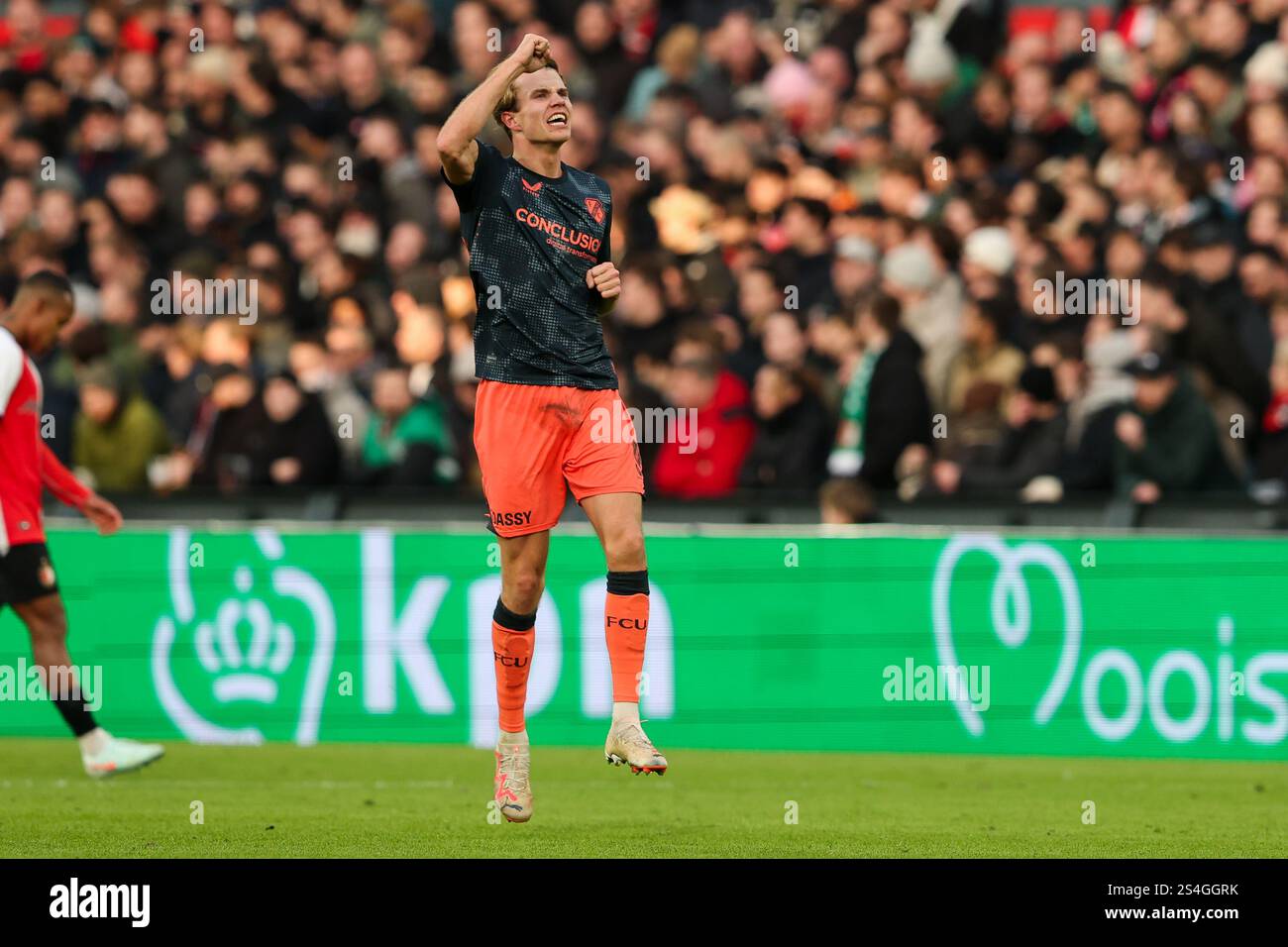 ROTTERDAM, NETHERLANDS - JANUARY 12: Niklas Vesterlund of FC Utrecht ...