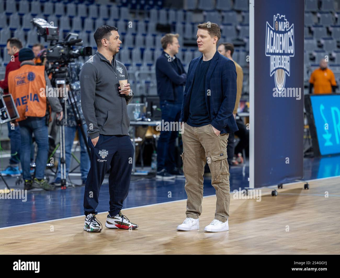 Danny Jansson (MLP Academics Heidelberg, Head Coach), Alex Vogel (MLP ...