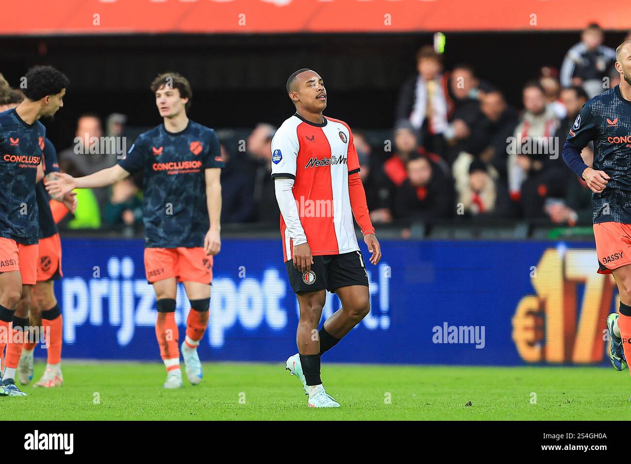 ROTTERDAM, 12-1-2025, Stadium de Kuip, Eredivisie, 2024/2025, Feyenoord ...
