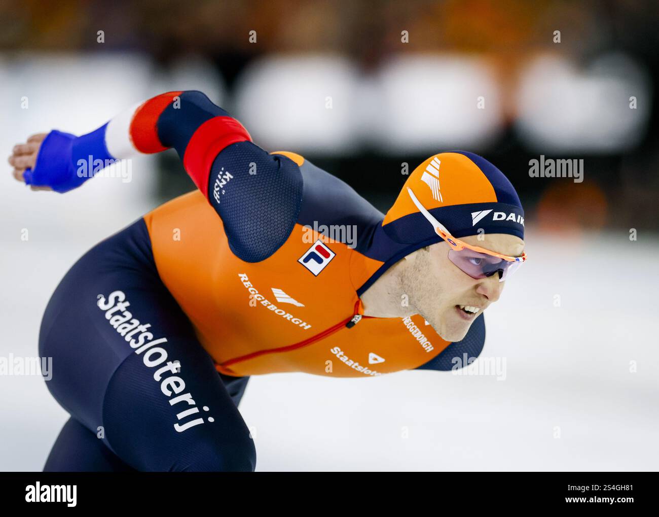 HEERENVEEN - Marcel Bosker (Netherlands) in action on the men's 1500 ...