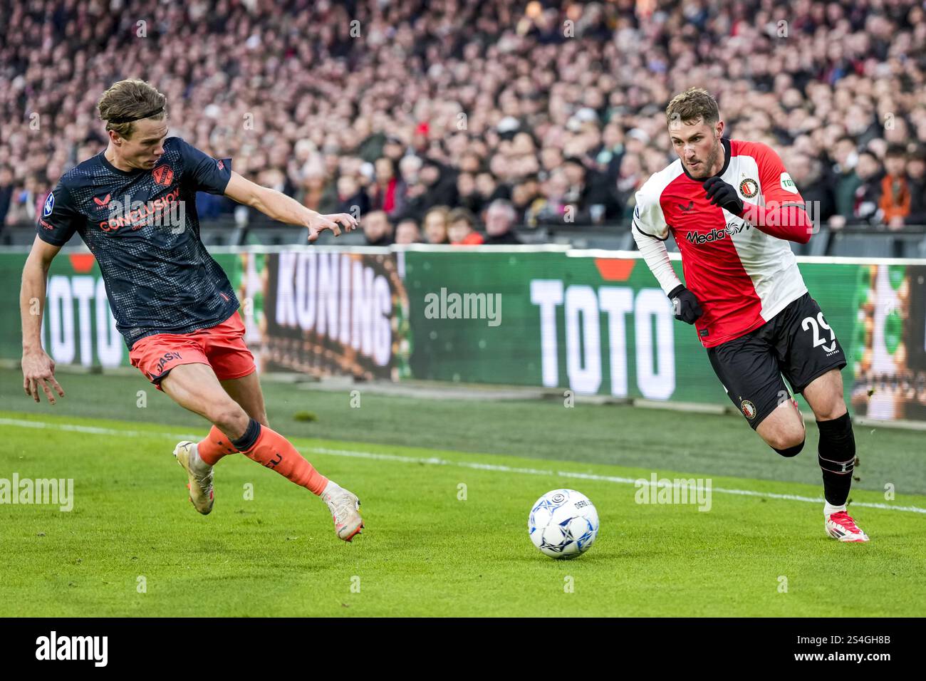 Rotterdam, The Netherlands. 12th Jan, 2025. Rotterdam - Niklas ...