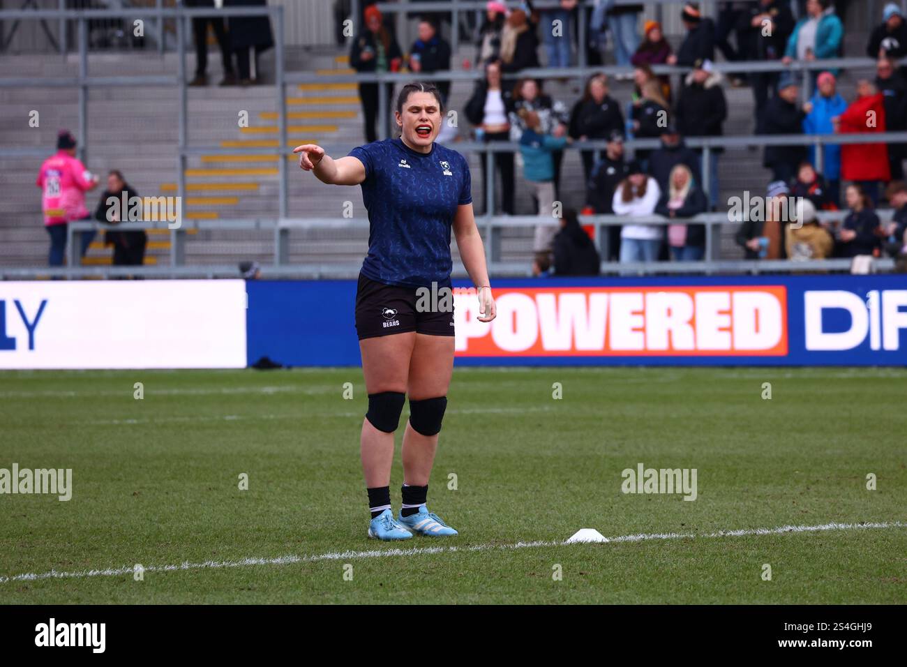 Exeter, Devon, UK. 12th Jan, 2025. PWR Professional Women's Rugby ...
