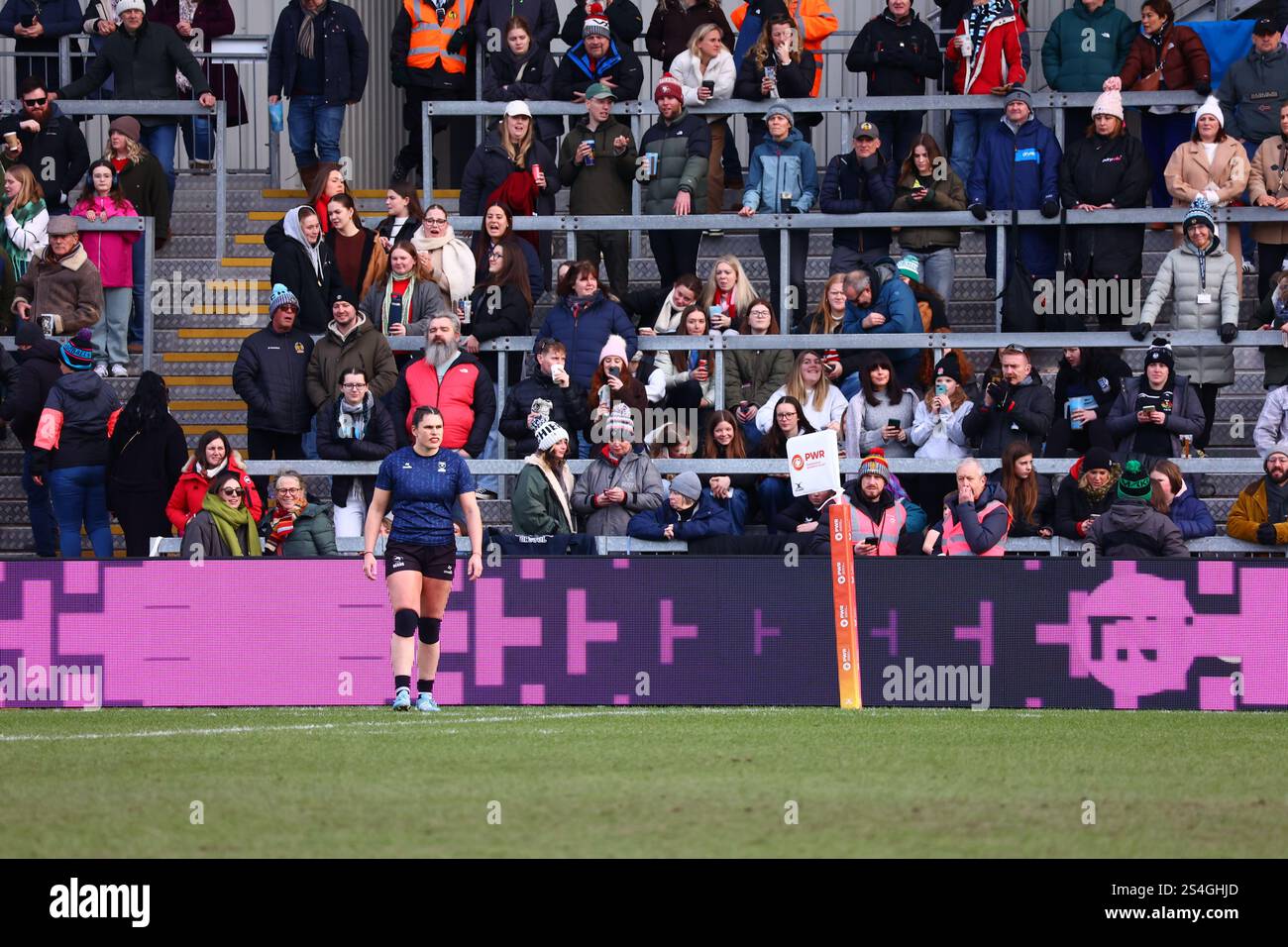 Exeter, Devon, UK. 12th Jan, 2025. PWR Professional Women's Rugby ...