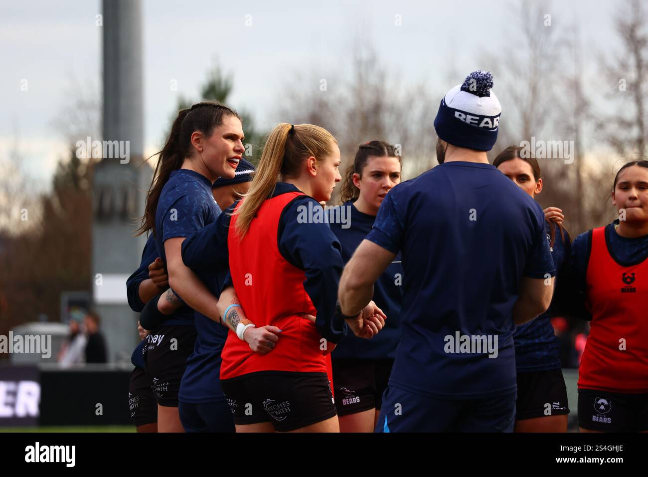 Exeter, Devon, UK. 12th Jan, 2025. PWR Professional Women's Rugby ...