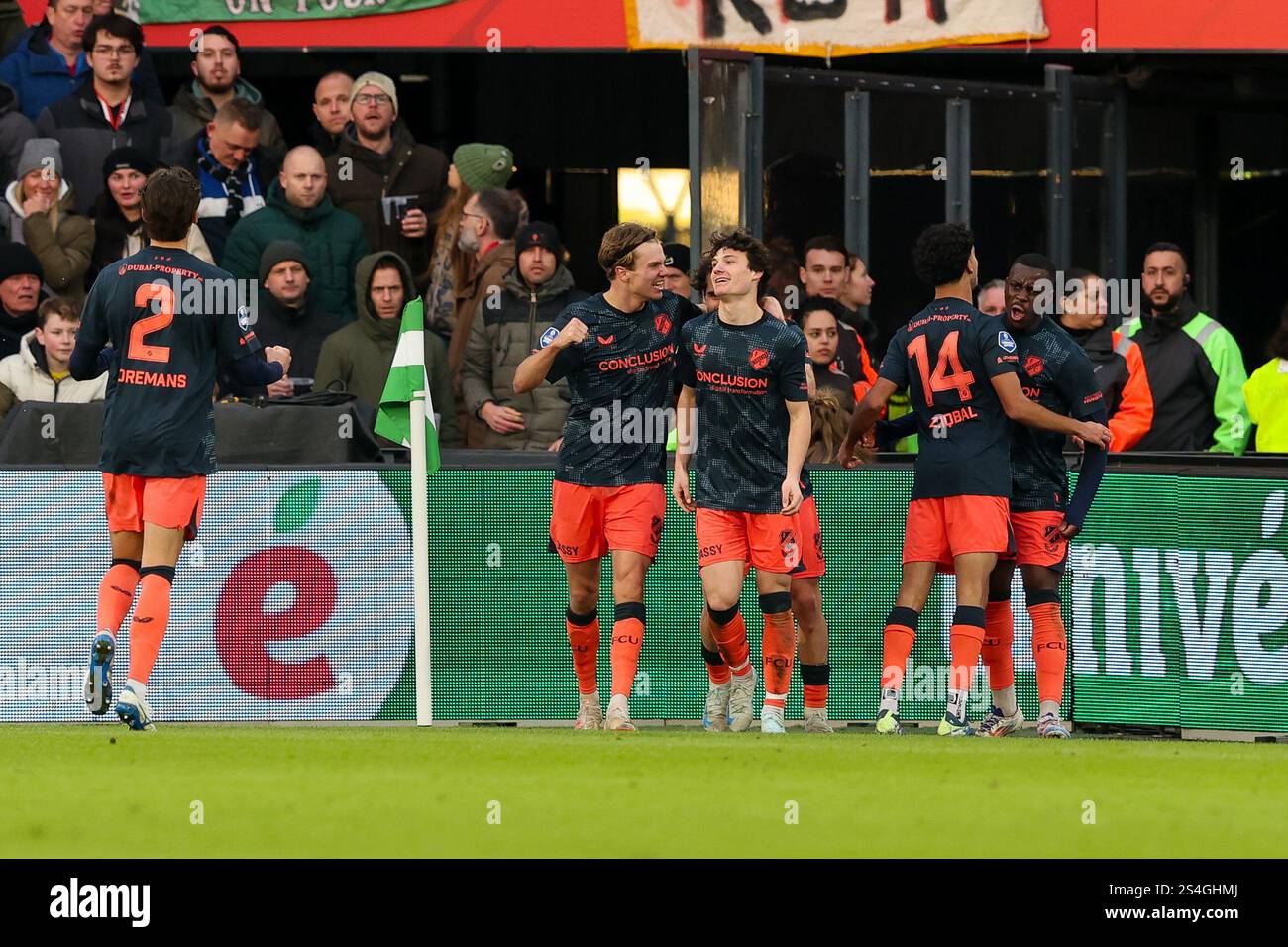 Rotterdam, Netherlands. 12th Jan, 2025. ROTTERDAM, NETHERLANDS ...