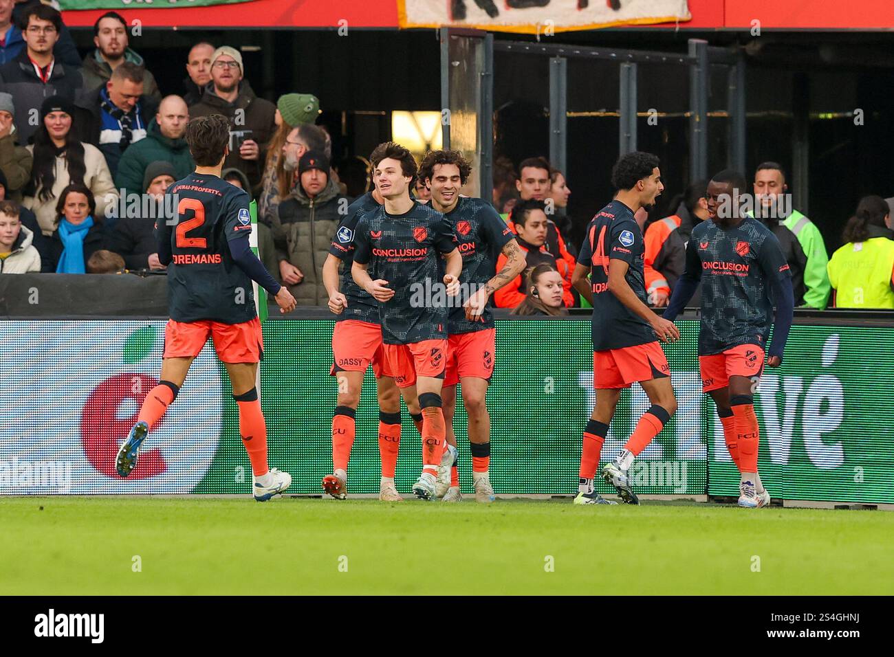 Rotterdam, Netherlands. 12th Jan, 2025. ROTTERDAM, NETHERLANDS ...