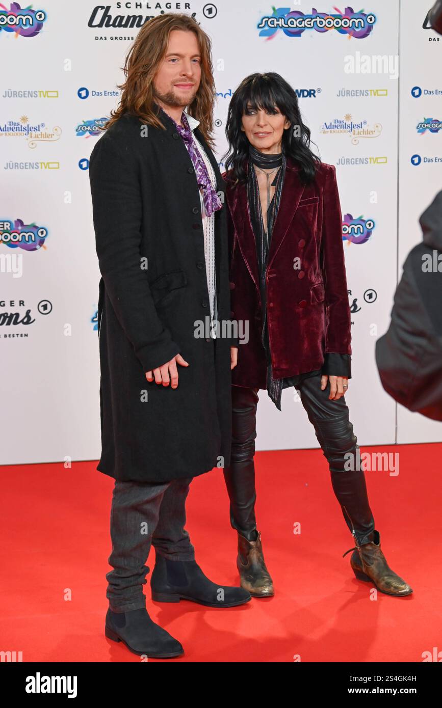 Schlagerchampions - Das große Fest der Besten 2025 BERLIN, 11.1.2025 Nena und Sohn Sakias auf ...