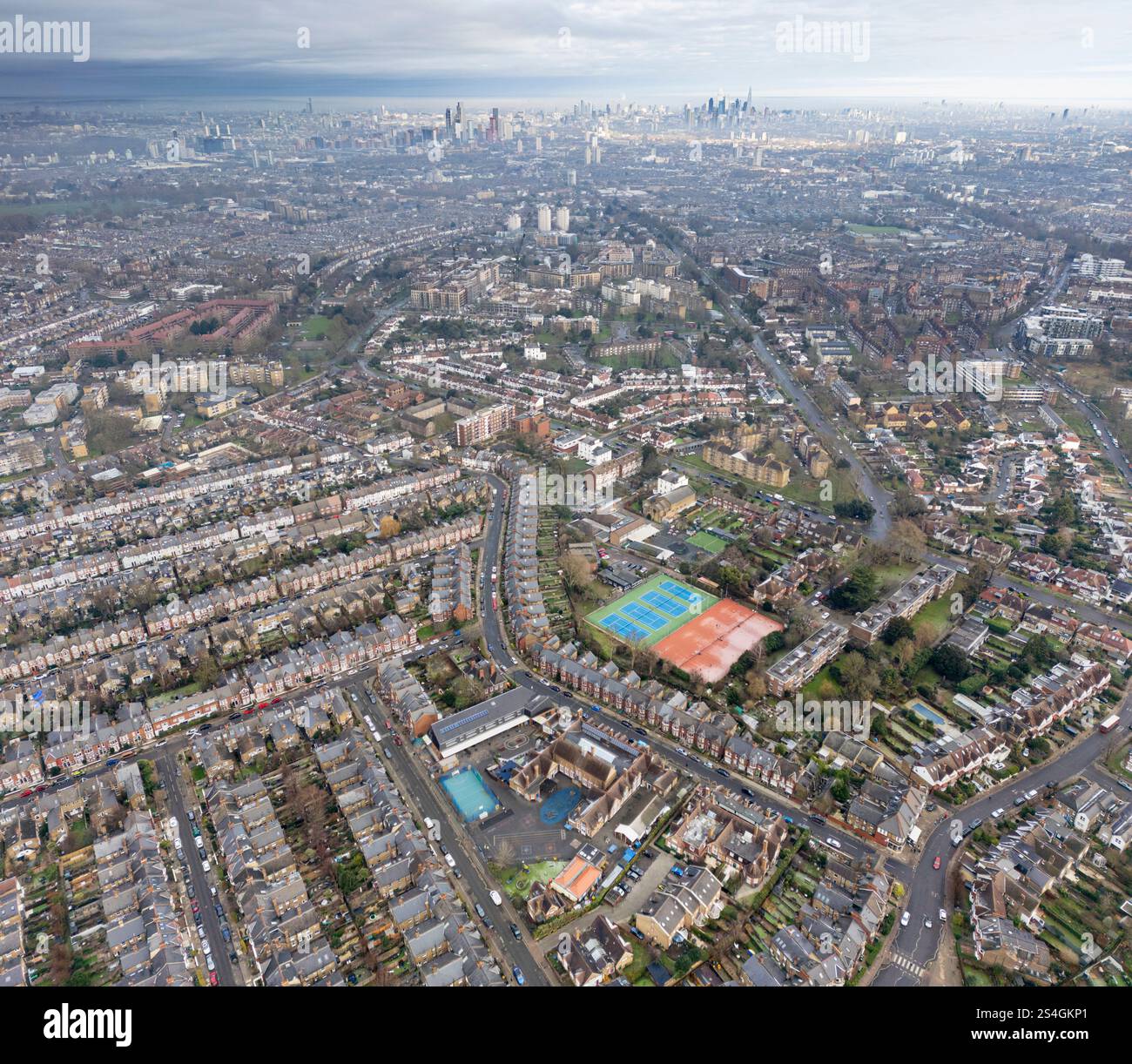 Clapham Park, London, England Stock Photo - Alamy