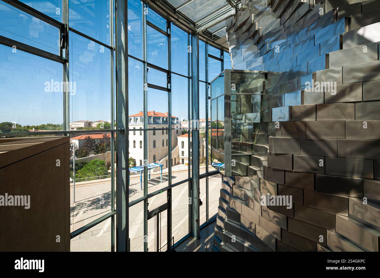 Luma Tower, Windows and corridors, the iconic new museum by Frank Gehry ...