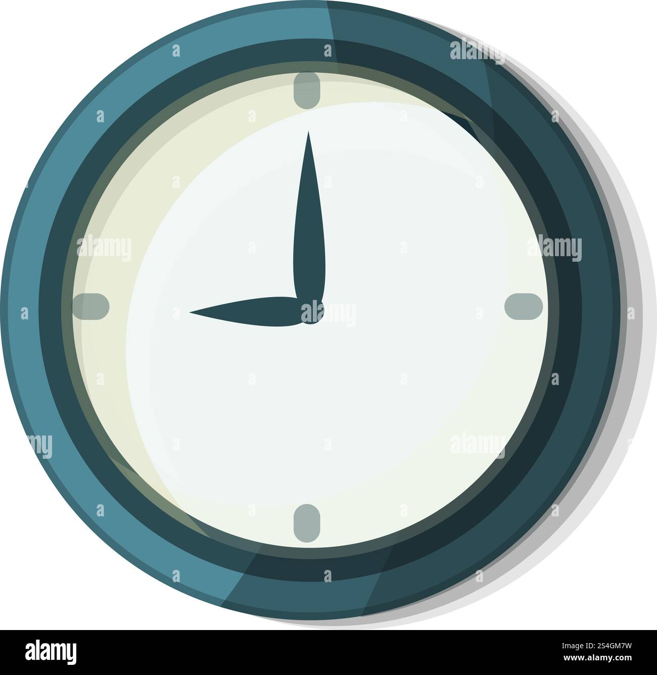 Wall clock icon. Cartoon of wall clock vector icon for web design ...