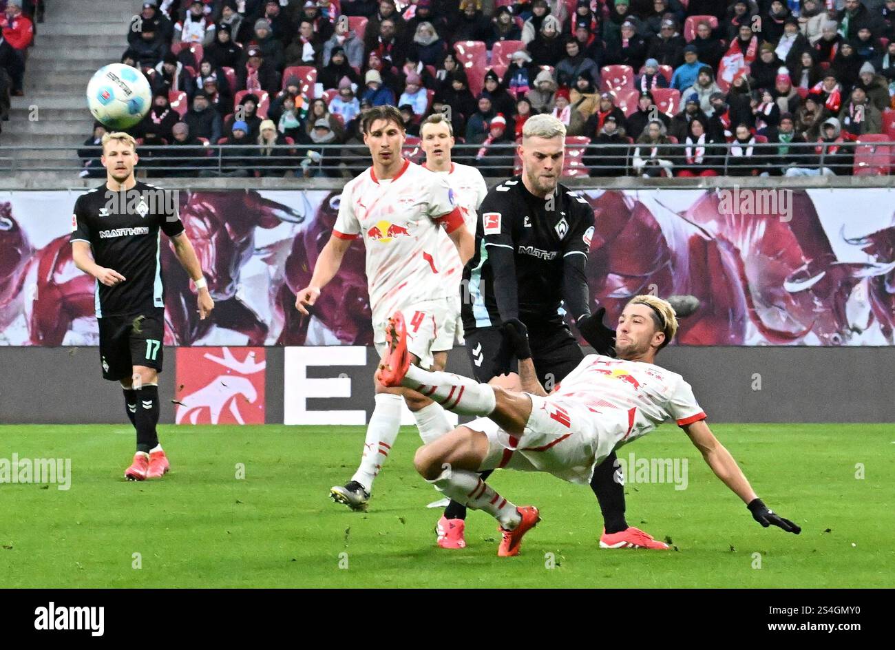 12.01.2025, Red Bull Arena, Leipzig, GER, 1. FBL, RB Leipzig vs SV ...