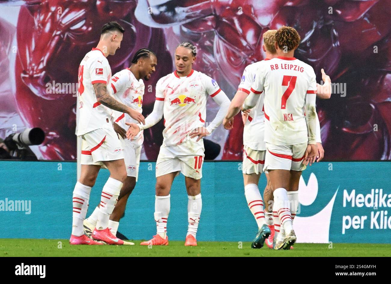 12.01.2025, Red Bull Arena, Leipzig, GER, 1. FBL, RB Leipzig vs SV ...