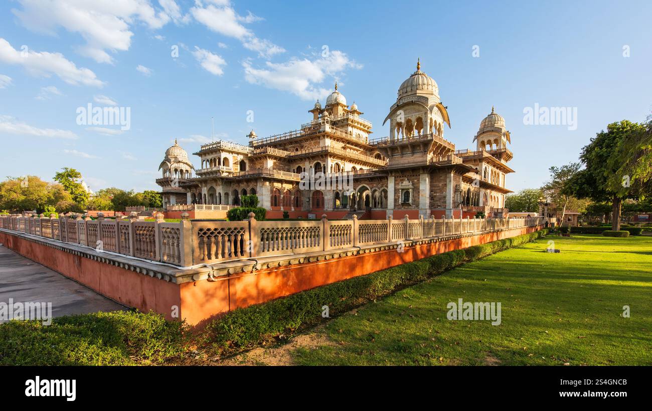 The Albert Hall Museum in Jaipur is a stunning example of Indo ...