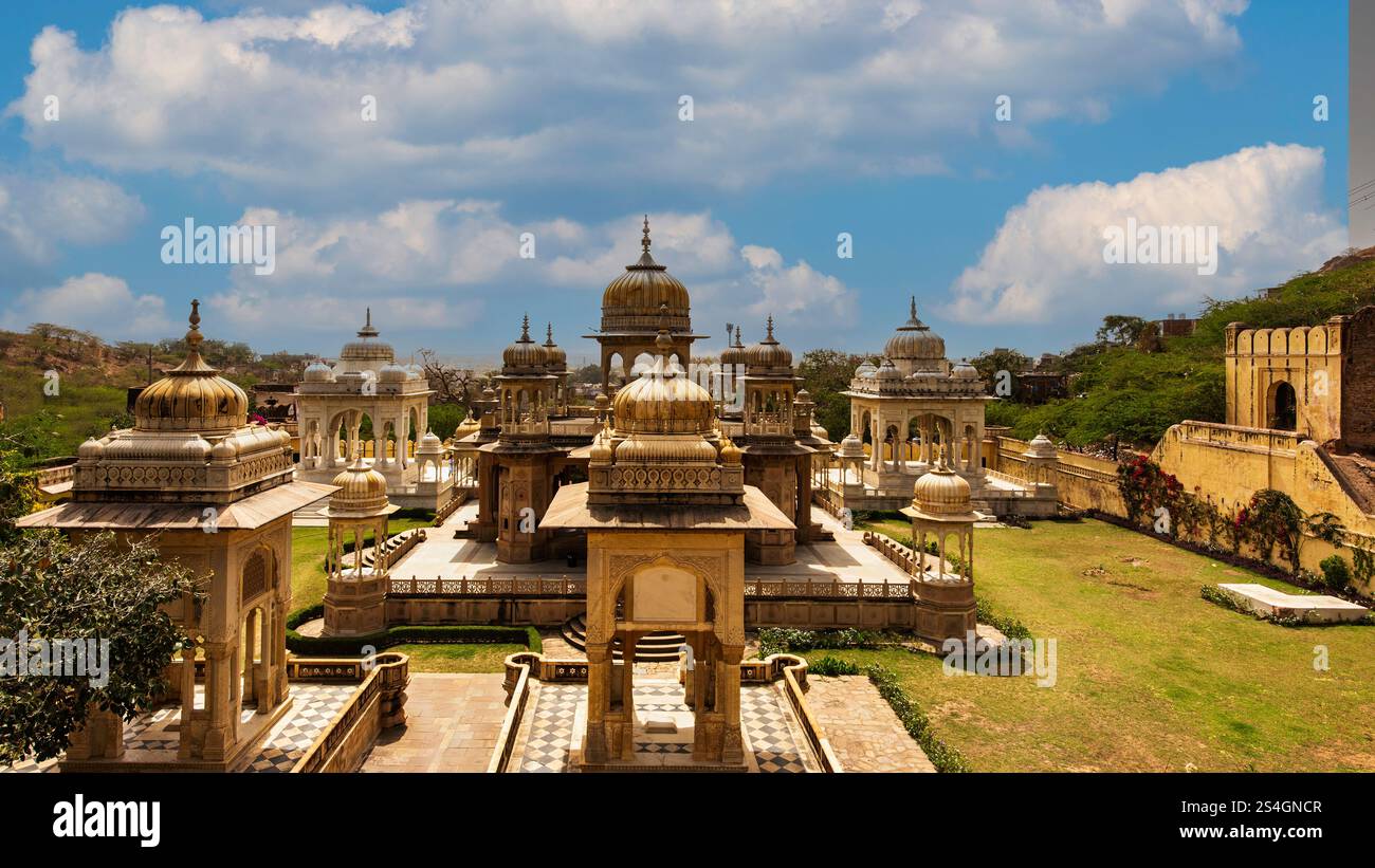 Gatore Ki Chhatriyan is a beautiful construction built by the founder ...