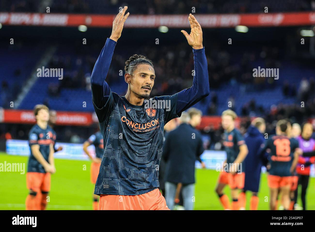 ROTTERDAM, 12-1-2025, Stadium de Kuip, Eredivisie, 2024/2025, Feyenoord - FC Utrecht, Utrecht ...
