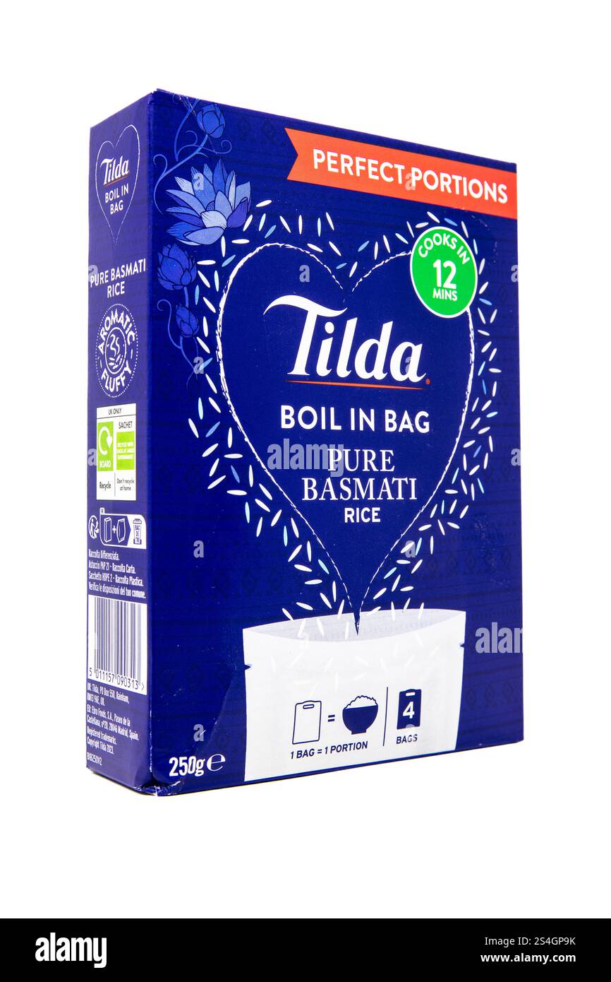 Basmati rice packet hi-res stock photography and images - Alamy