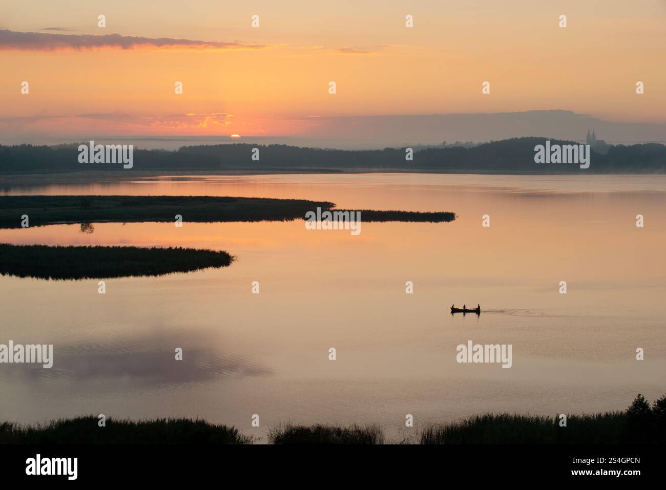 One of the most beautiful places in Belarus, the Braslav Lake natural ...
