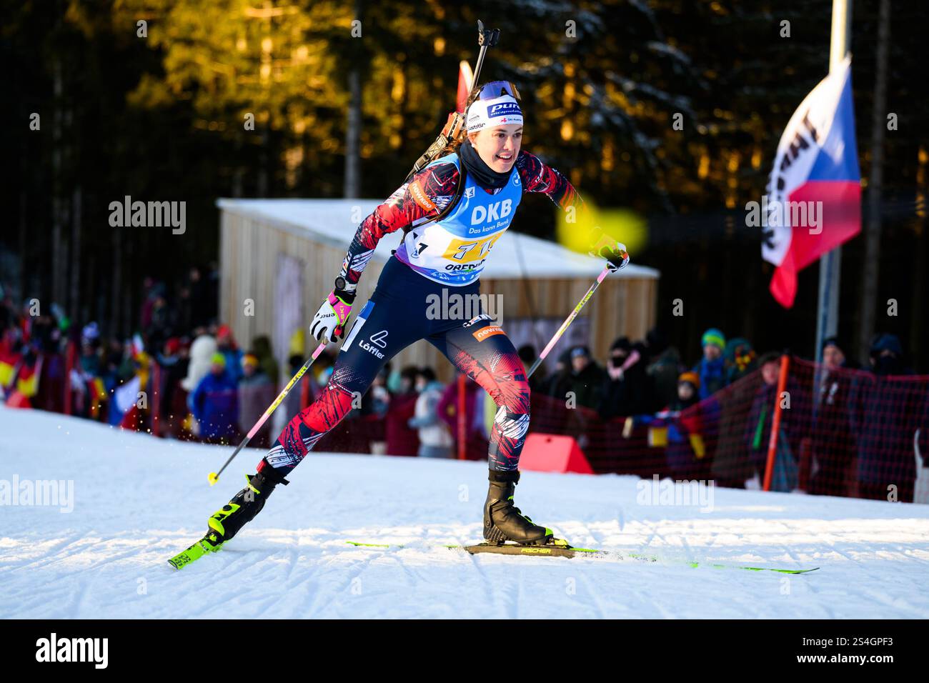 Andexer, Anna (AUT) #11-3 GER, Thueringen, BMW IBU Weltcup Biathlon ...