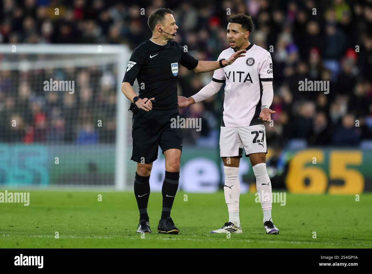 Selhurst Park, Selhurst, London, UK. 12th Jan, 2025. FA Cup Third Round ...