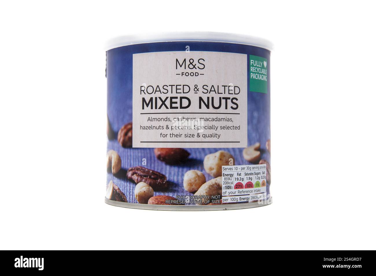 M&S Roasted & Salted Mixed Nuts Stock Photo - Alamy