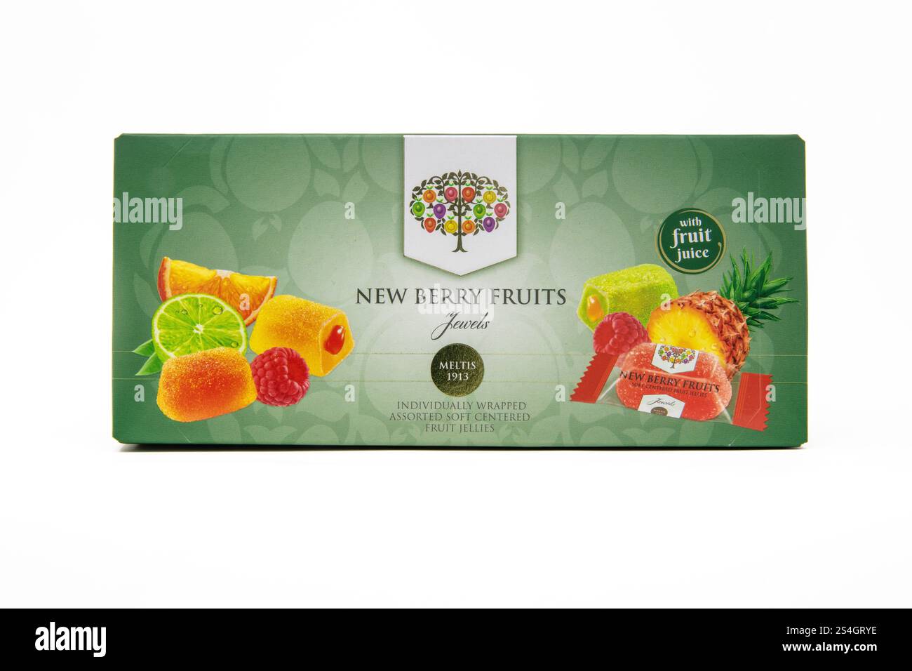 Wrapped fruits Cut Out Stock Images & Pictures - Alamy