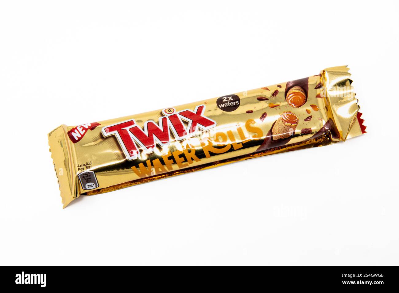 Twix Wafer Rolls Stock Photo - Alamy