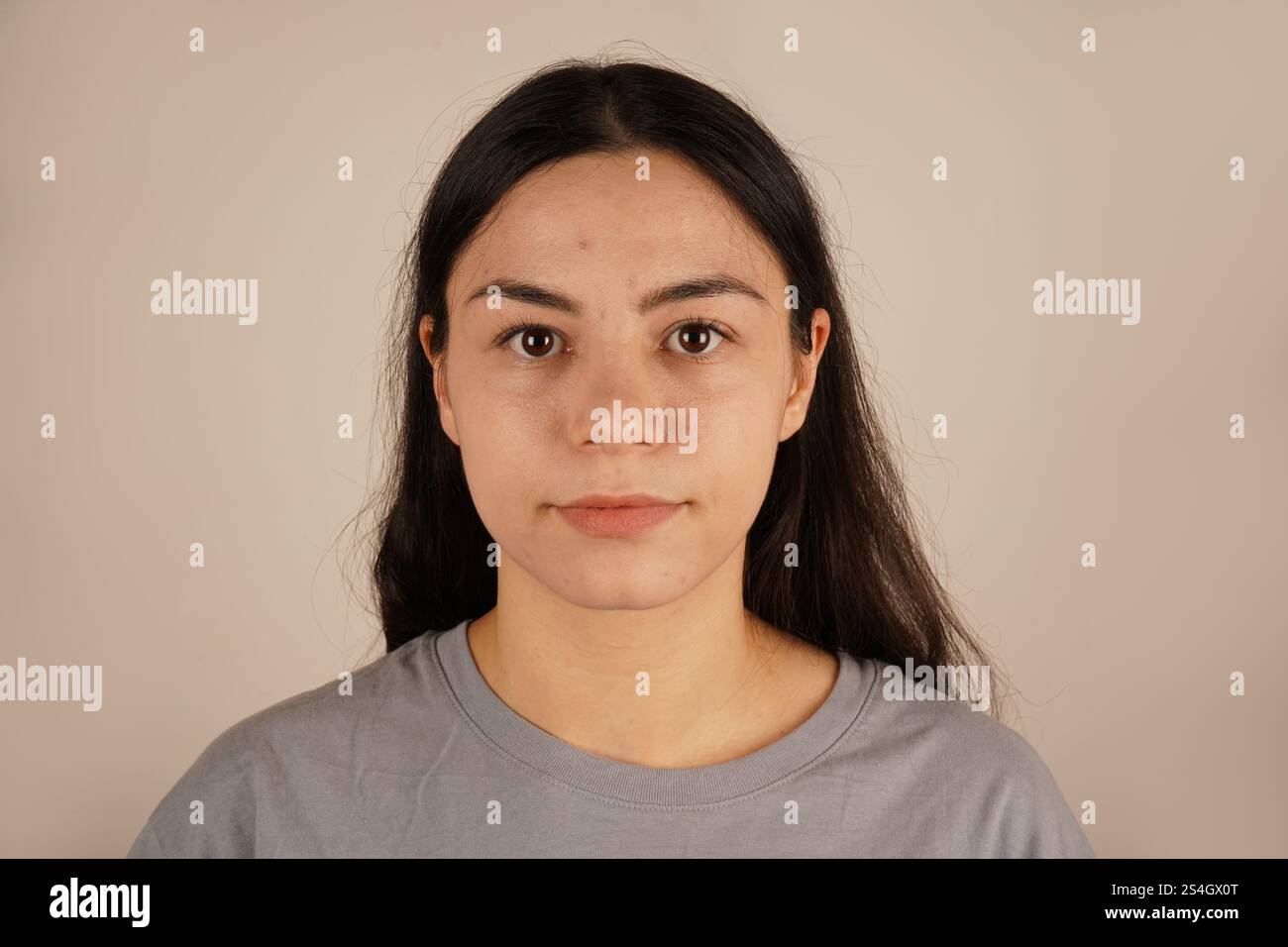 The composition highlights simplicity and ease. A close-up of a woman's ...