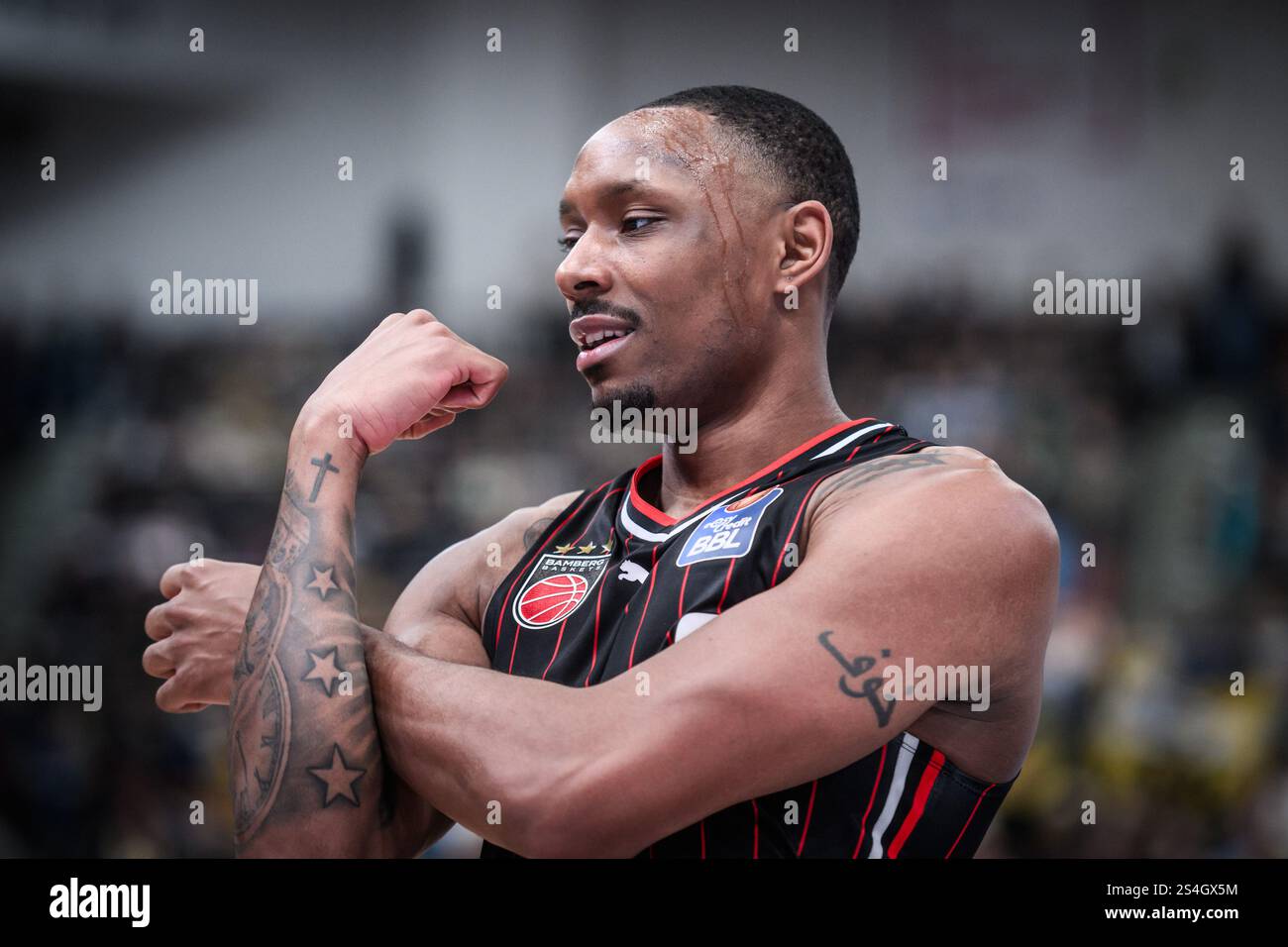 Kyle Lofton (Bamberg Baskets, #00) / GER, MHP Riesen Ludwigsburg ...
