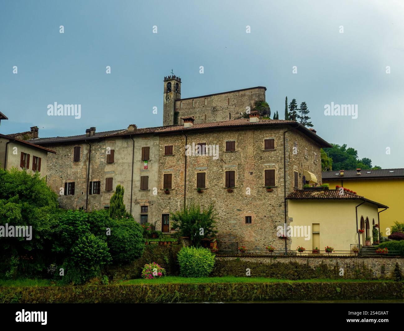 Church of St. Michele Arcangelo of Sabbio Chiese, Brescia, Italy Stock ...
