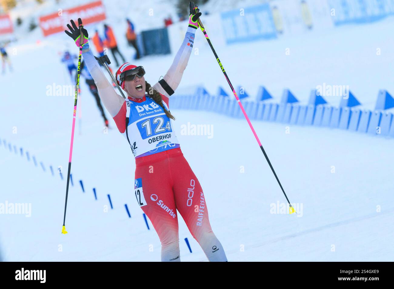 Haecki-Gross, Lena (SUI) #12-4 GER, Thueringen, BMW IBU Weltcup ...