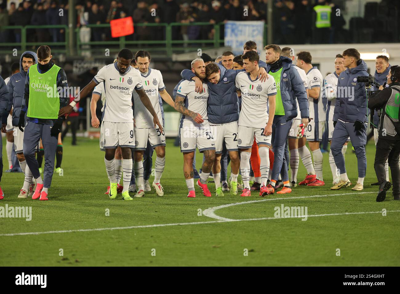 Venice, Italy. 12th January 2025; Pier Luigi Penzo Stadium, Venice ...