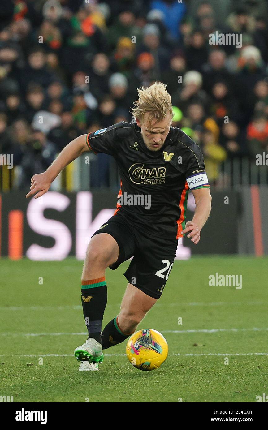 Venice, Italy. 12th January 2025; Pier Luigi Penzo Stadium, Venice ...