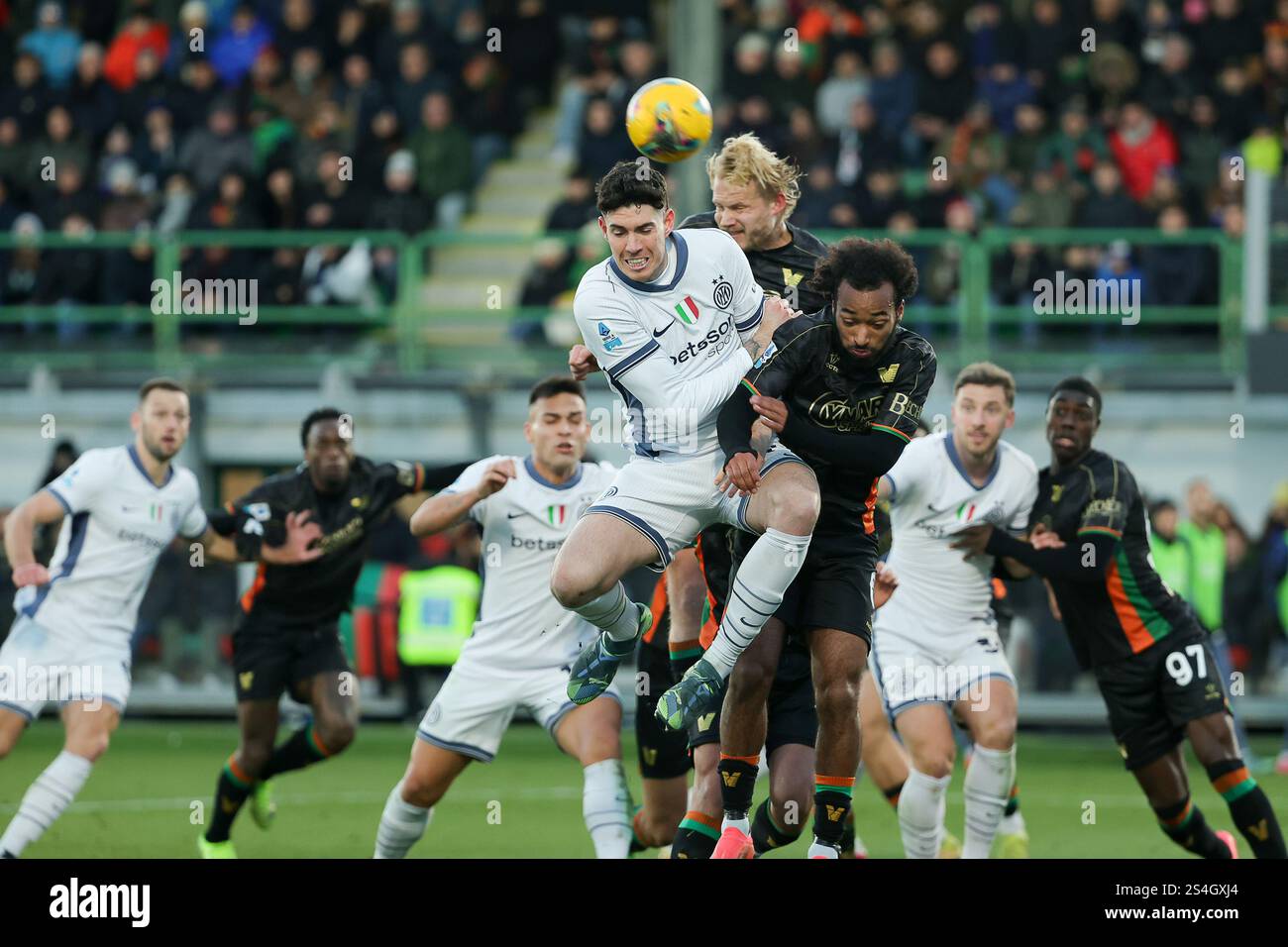 Venice, Italy. 12th January 2025; Pier Luigi Penzo Stadium, Venice ...