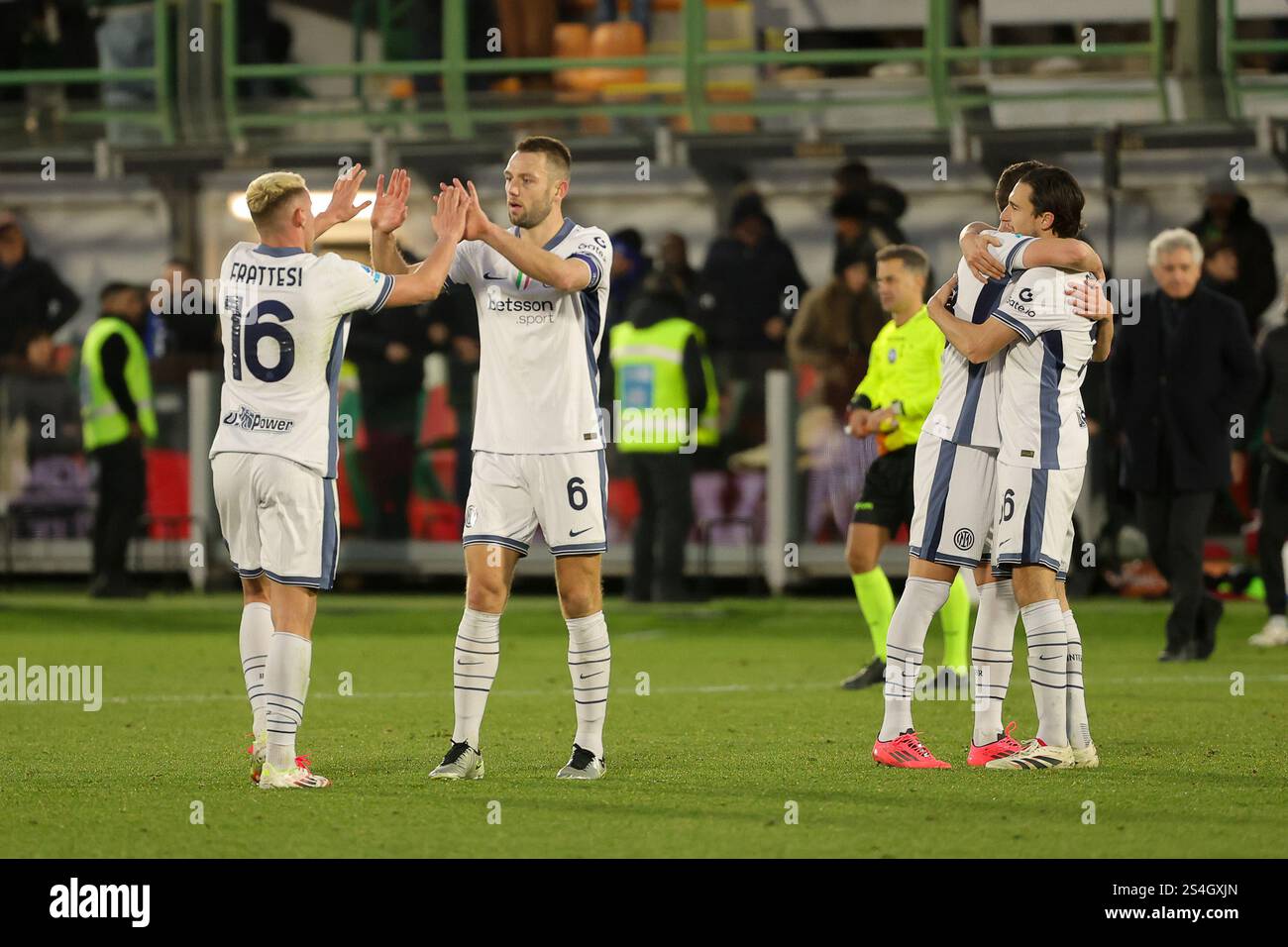 Venice, Italy. 12th January 2025; Pier Luigi Penzo Stadium, Venice ...