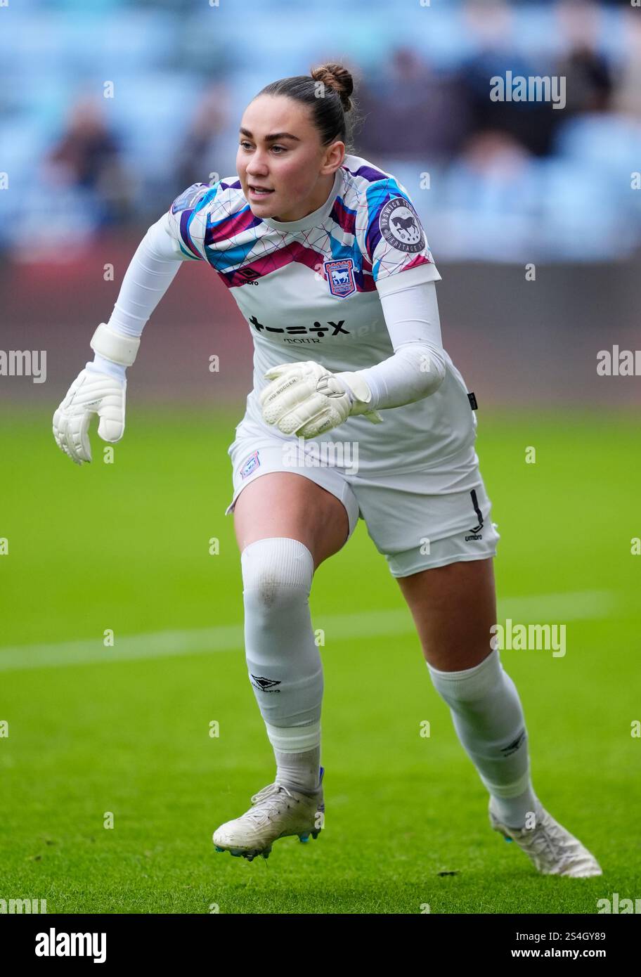 Ipswich Town goalkeeper Natalia Negri during the Adobe Women's FA Cup ...