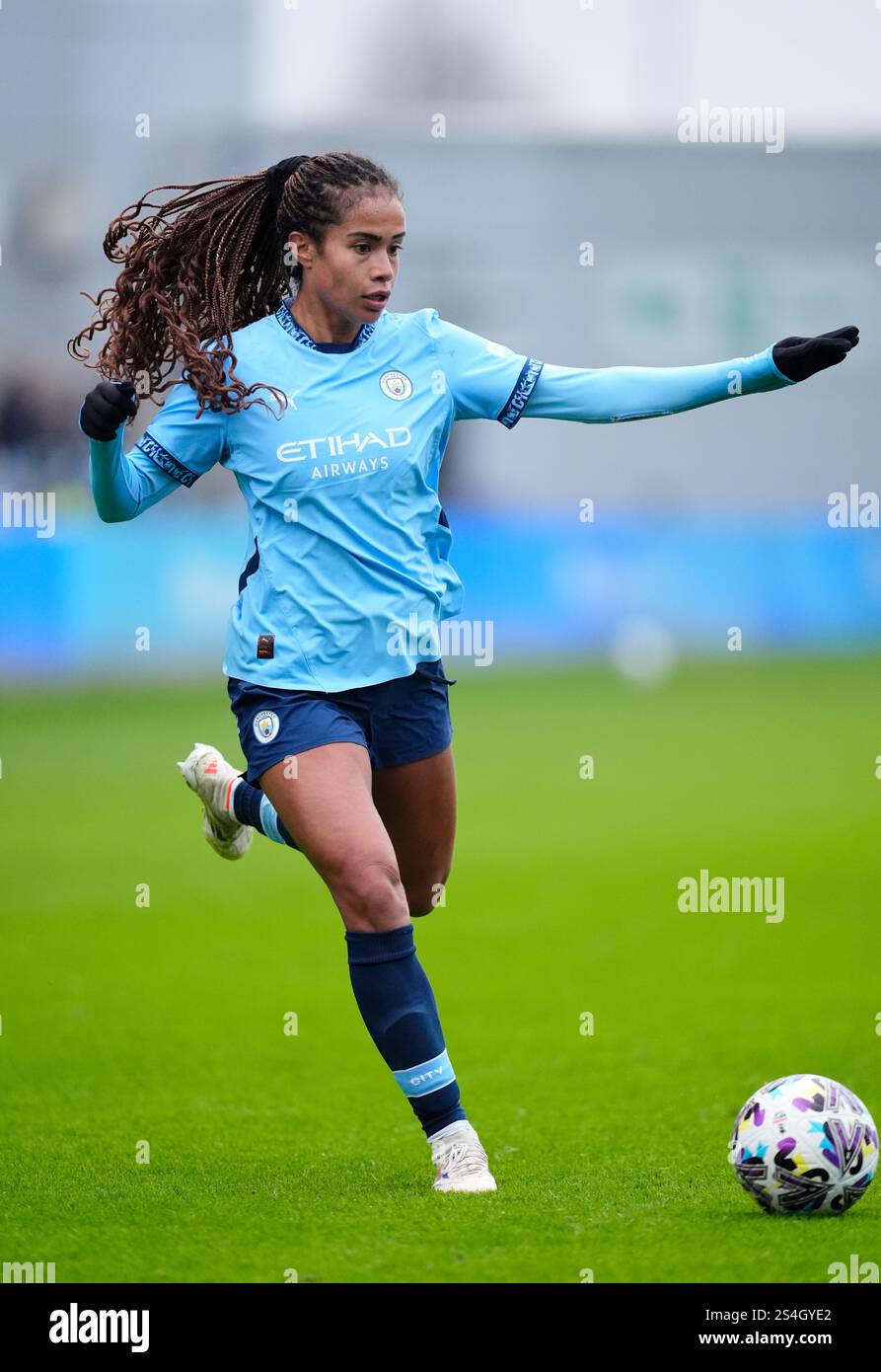Manchester City's Mary Fowler during the Adobe Women's FA Cup fourth ...