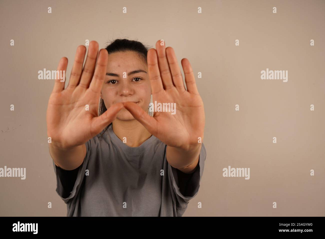 The extended posture highlights relaxation and freedom. A moment of ...