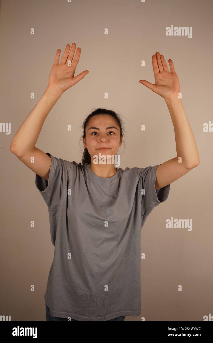 The extended posture highlights relaxation and freedom. A moment of rejuvenation and release ...