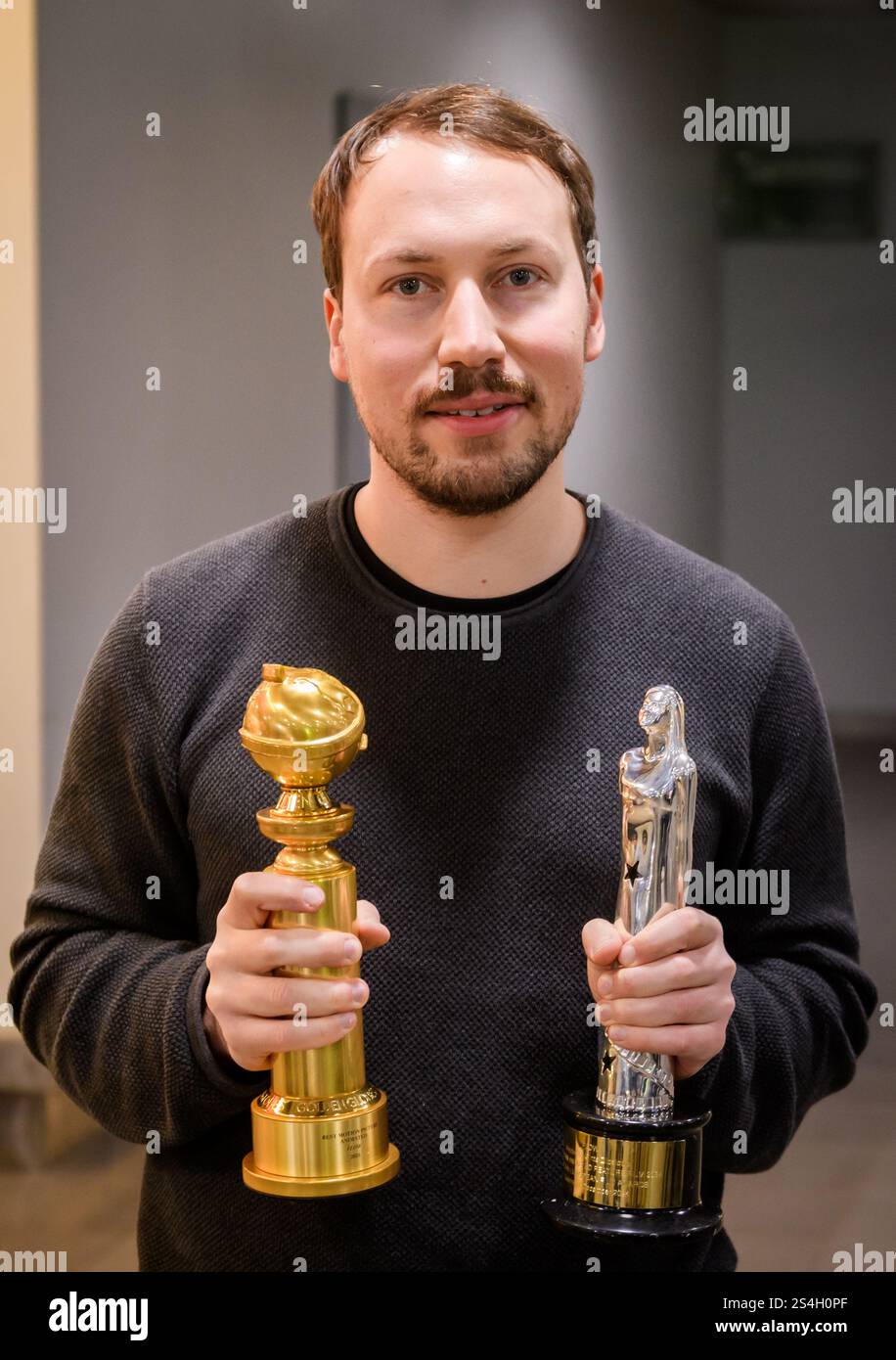 RIGA, LATVIA. 11th January 2025. Gints Zilbalodis, latvian animation ...