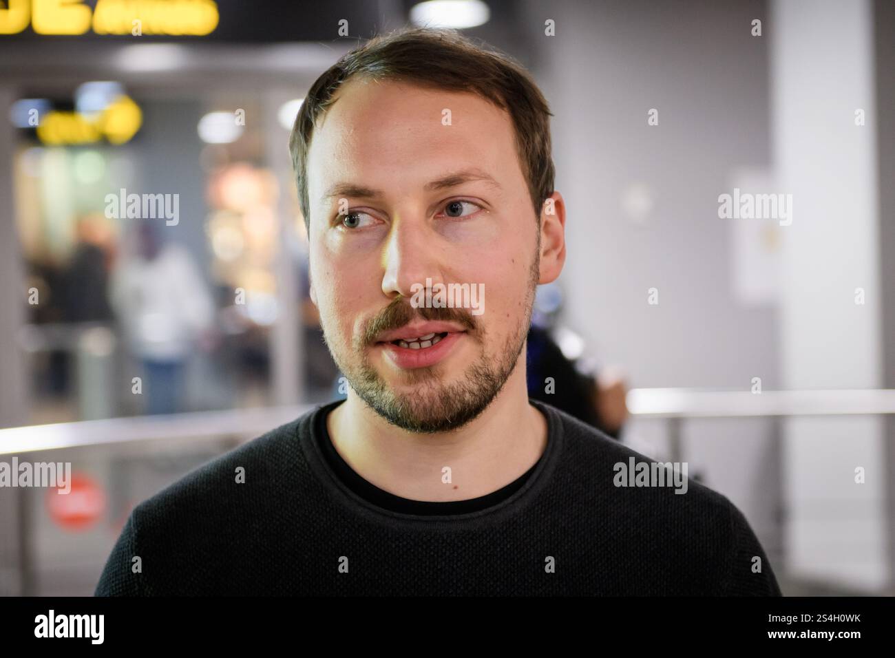 RIGA, LATVIA. 11th January 2025. Gints Zilbalodis, latvian animation ...