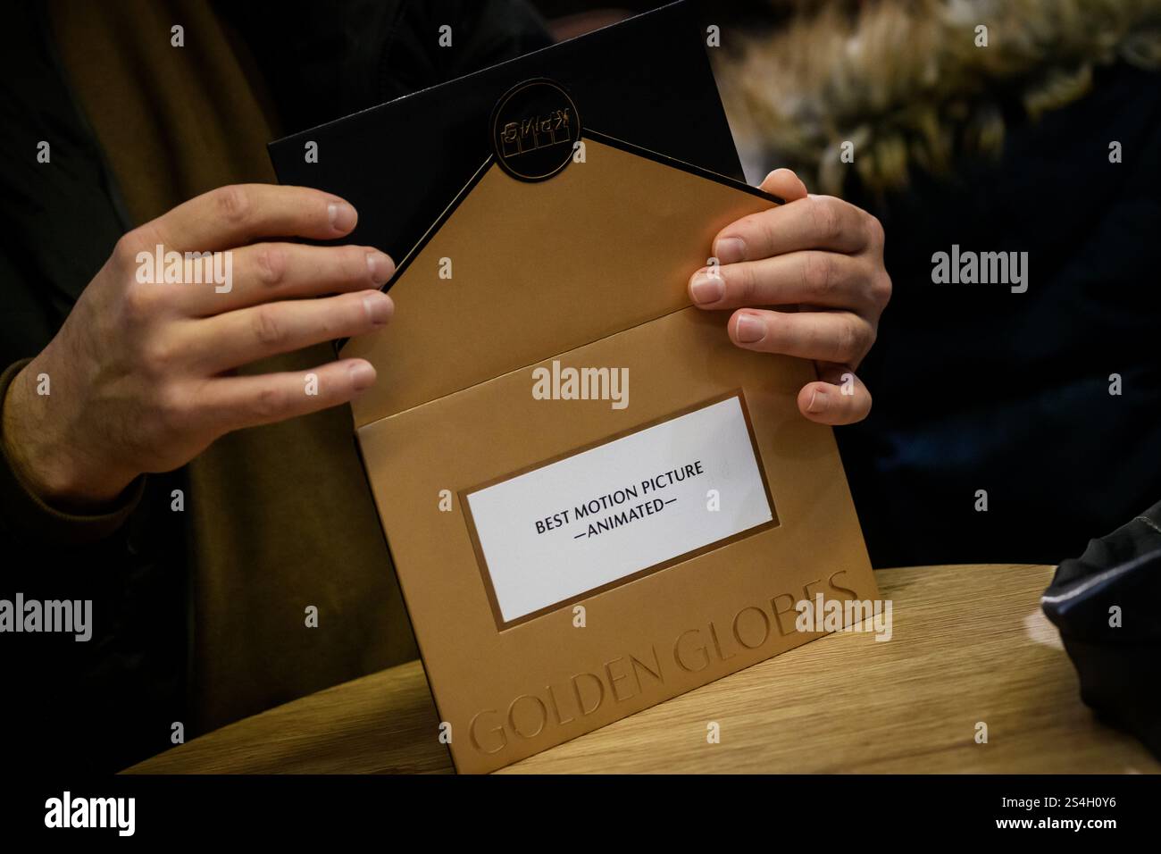 RIGA, LATVIA. 11th January 2025. Gints Zilbalodis, latvian animation ...