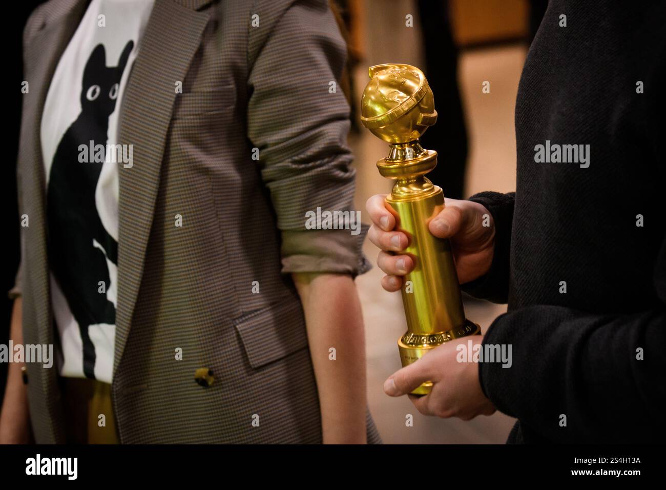 RIGA, LATVIA. 11th January 2025. Gints Zilbalodis, latvian animation ...