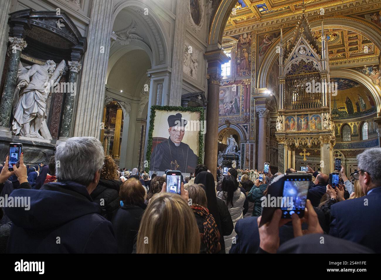 Rome, Italy. 12th Jan, 2025. **NO LIBRI** Italy, Rome, 2025/1/12 . Card ...