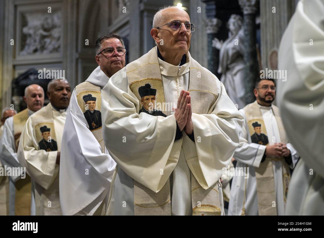 Rome, Italy. 12th Jan, 2025. **NO LIBRI** Italy, Rome, 2025/1/12 . Card ...