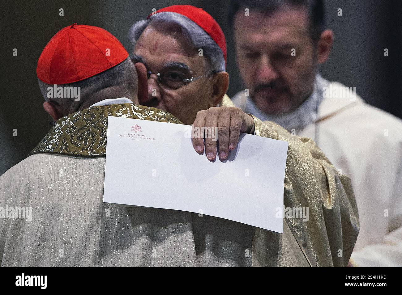 Rome, Italy. 12th Jan, 2025. **NO LIBRI** Italy, Rome, 2025/1/12 . Card ...
