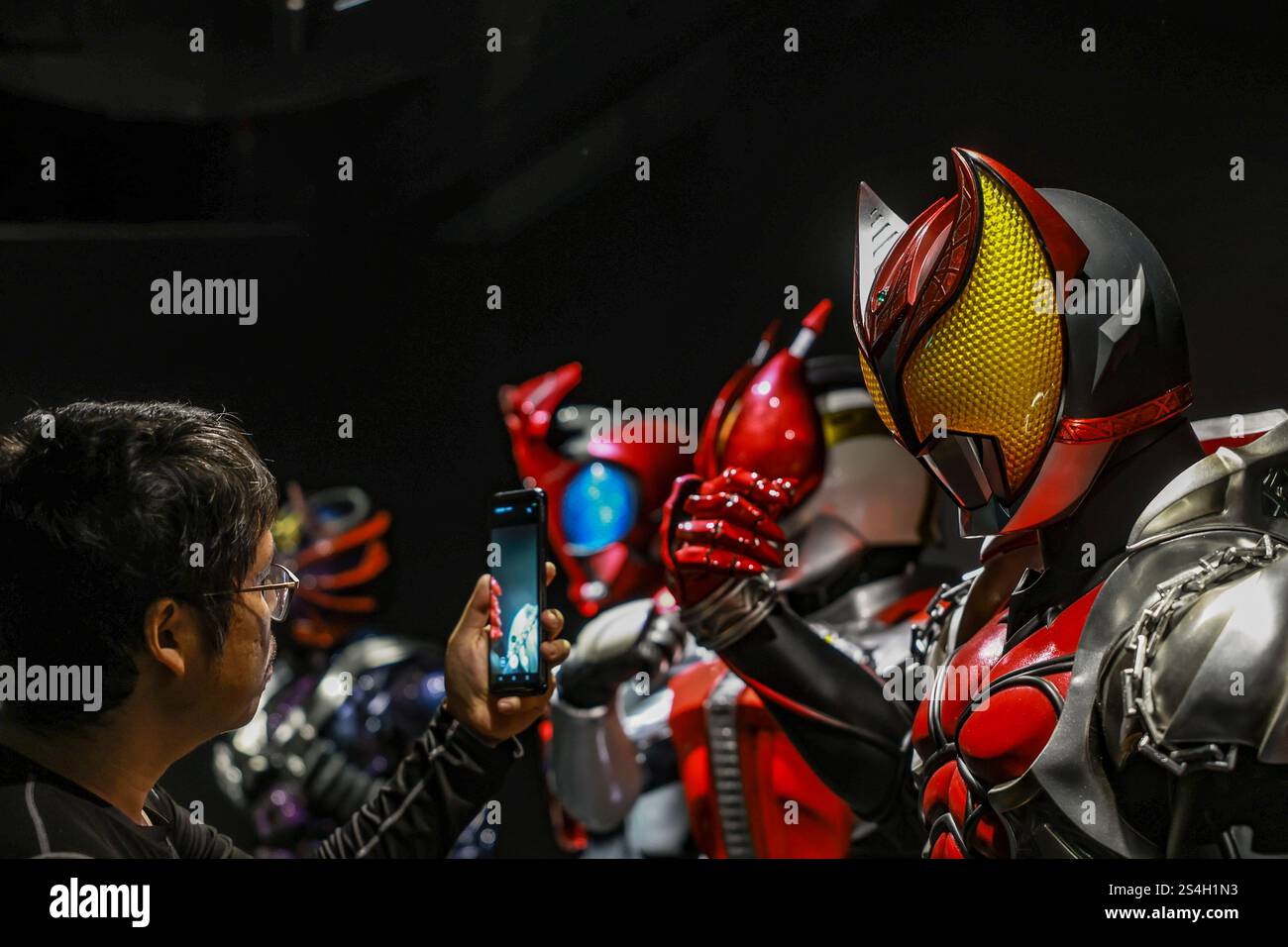 Kuala Lumpur, Kuala Lumpur, Malaysia. 12th Jan, 2025. A fanatic fans of ...