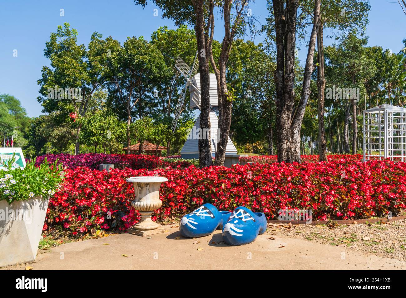 Royal Flora Ratchaphruek Garden Chiang Mai in Thailand Stock Photo - Alamy