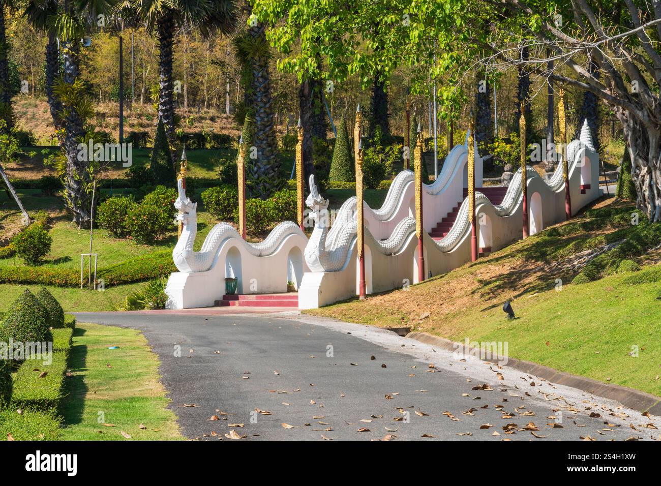 Royal Flora Ratchaphruek Garden Chiang Mai in Thailand Stock Photo - Alamy