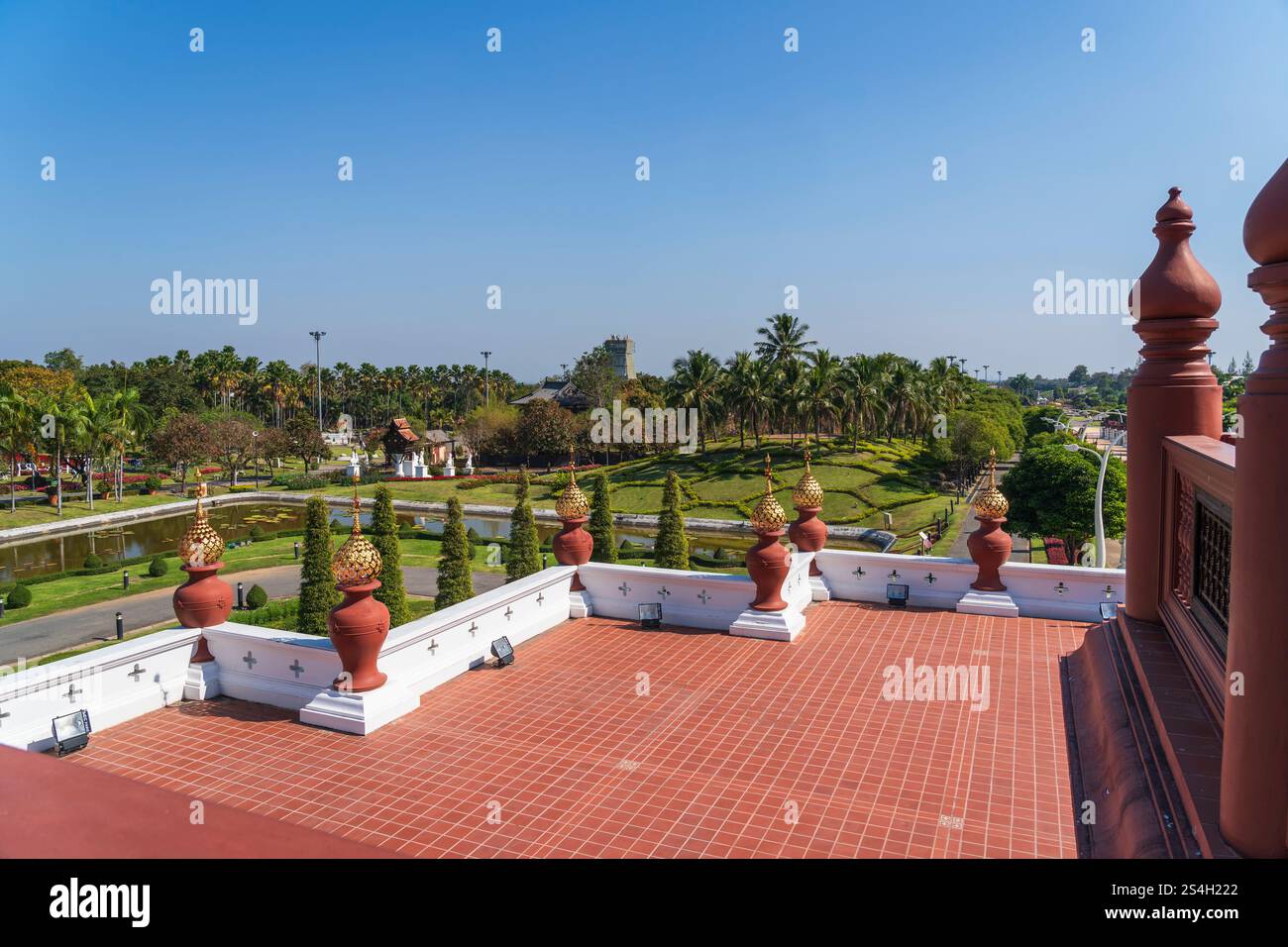 Royal Flora Ratchaphruek Garden Chiang Mai in Thailand Stock Photo - Alamy
