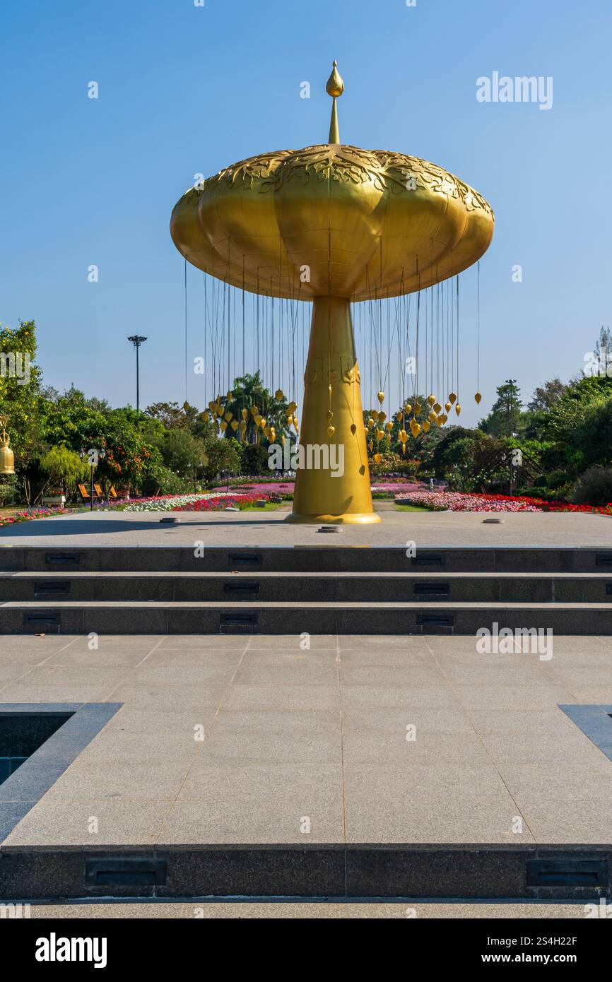 Royal Flora Ratchaphruek Garden Chiang Mai in Thailand Stock Photo - Alamy
